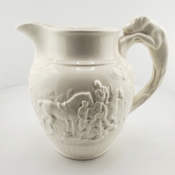 Wedgwood | Accents | Vintage Wedgwood Fox Hunt Jug Pitcher | Poshmark